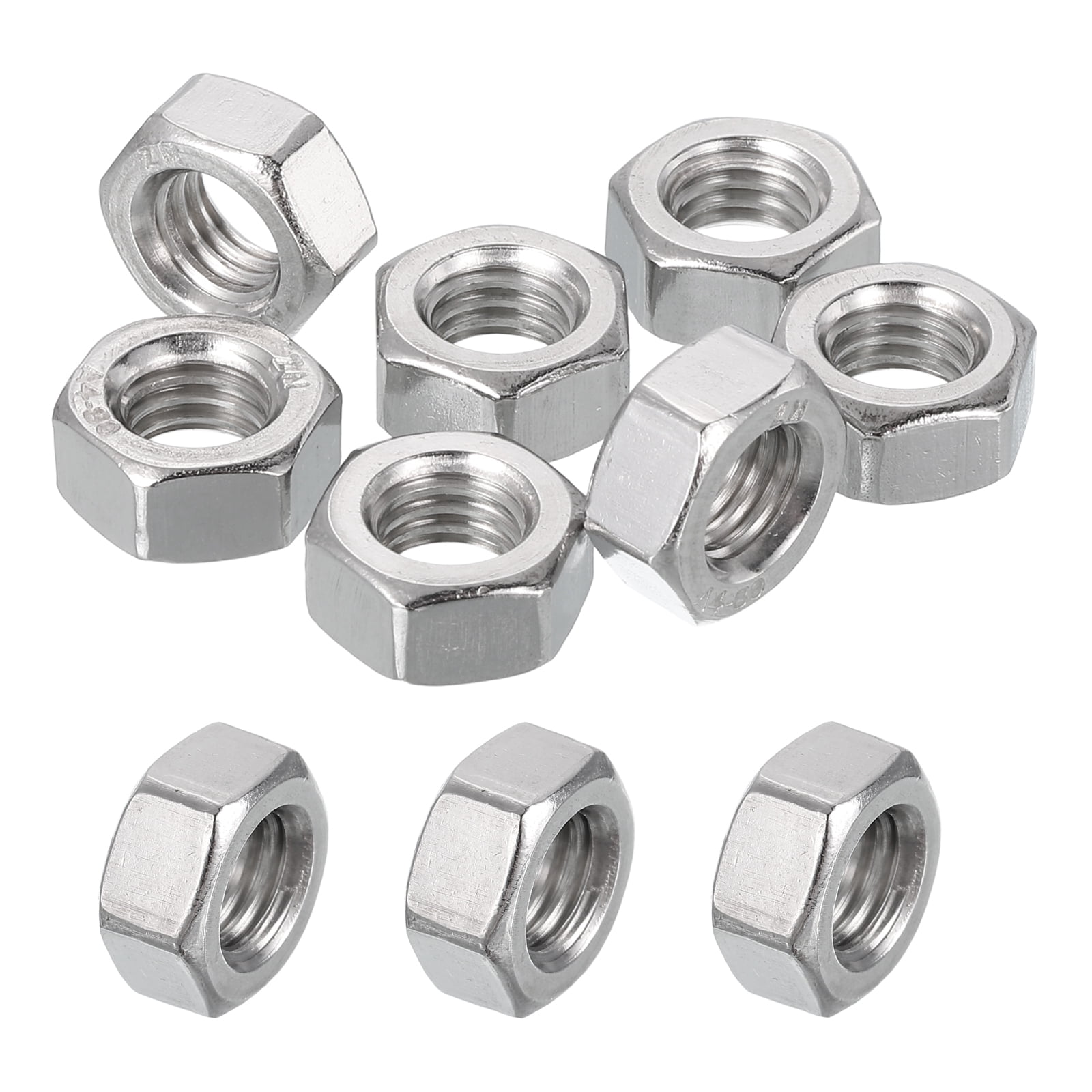 Click here for Uxcell 10 Pcs M8x1.25mm Hex Nuts  316 Stainless St... prices