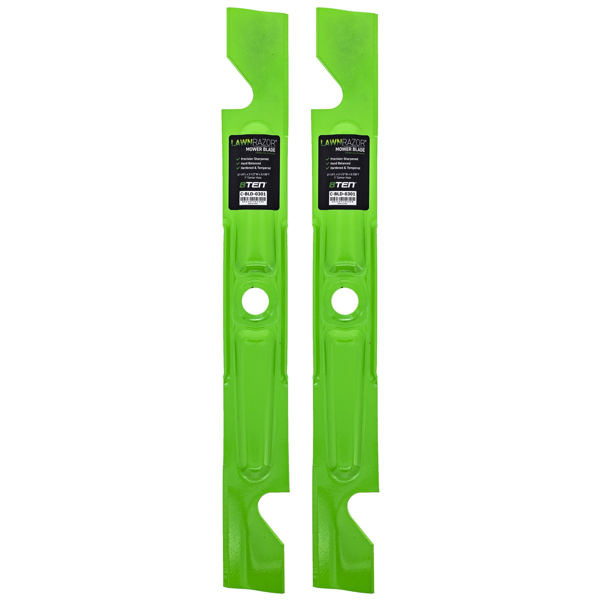 LawnRAZOR Blade for Exmark 42 inch Deck 109-9982 Medium Lift Notched 2 ...