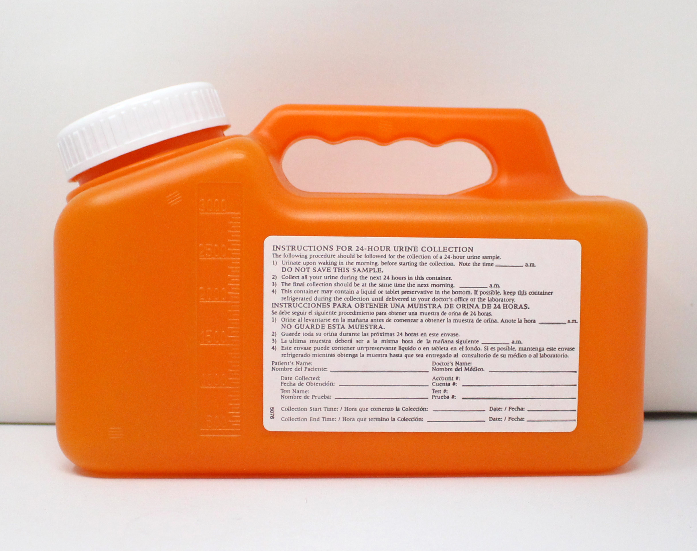 24 Hour Urine Collection Container Walmart Walmart