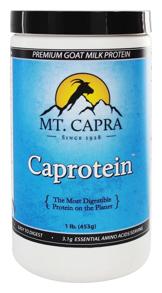 Mt. Capra Products - Caprotein Premium Goat-Milk Protein Vanilla Flavor ...