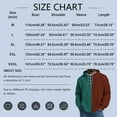 Men's Leisure Loose Color-Blocking Hoodie - Extra Oversized Turquoise ...