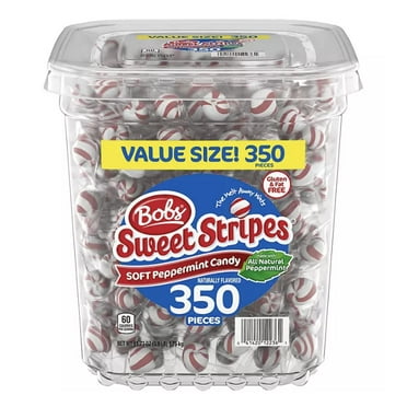 Bob's Sweet Stripes Peppermint Candy, 34.5 oz (200 Count) - Walmart.com