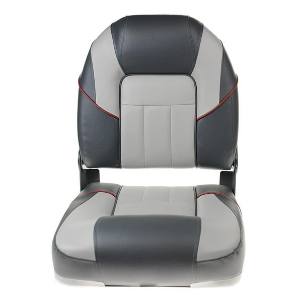 Blue Dog Marine High Back Premium Folding Seat, Fishing Boat Seat with ...