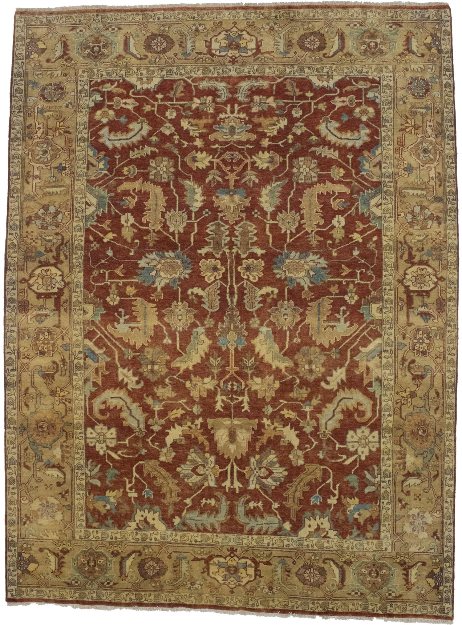Traditional Classic Rusty Red 8X10 Oriental Area Rug Carpet - Walmart.com