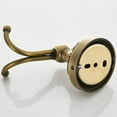 Antique Brass Towel Bar Set, Adjustable Bathroom Accessories Include ...