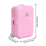 Mavis Laven Plastic Mini Doll Suitcase Toy for Little Kids, Toddler ...