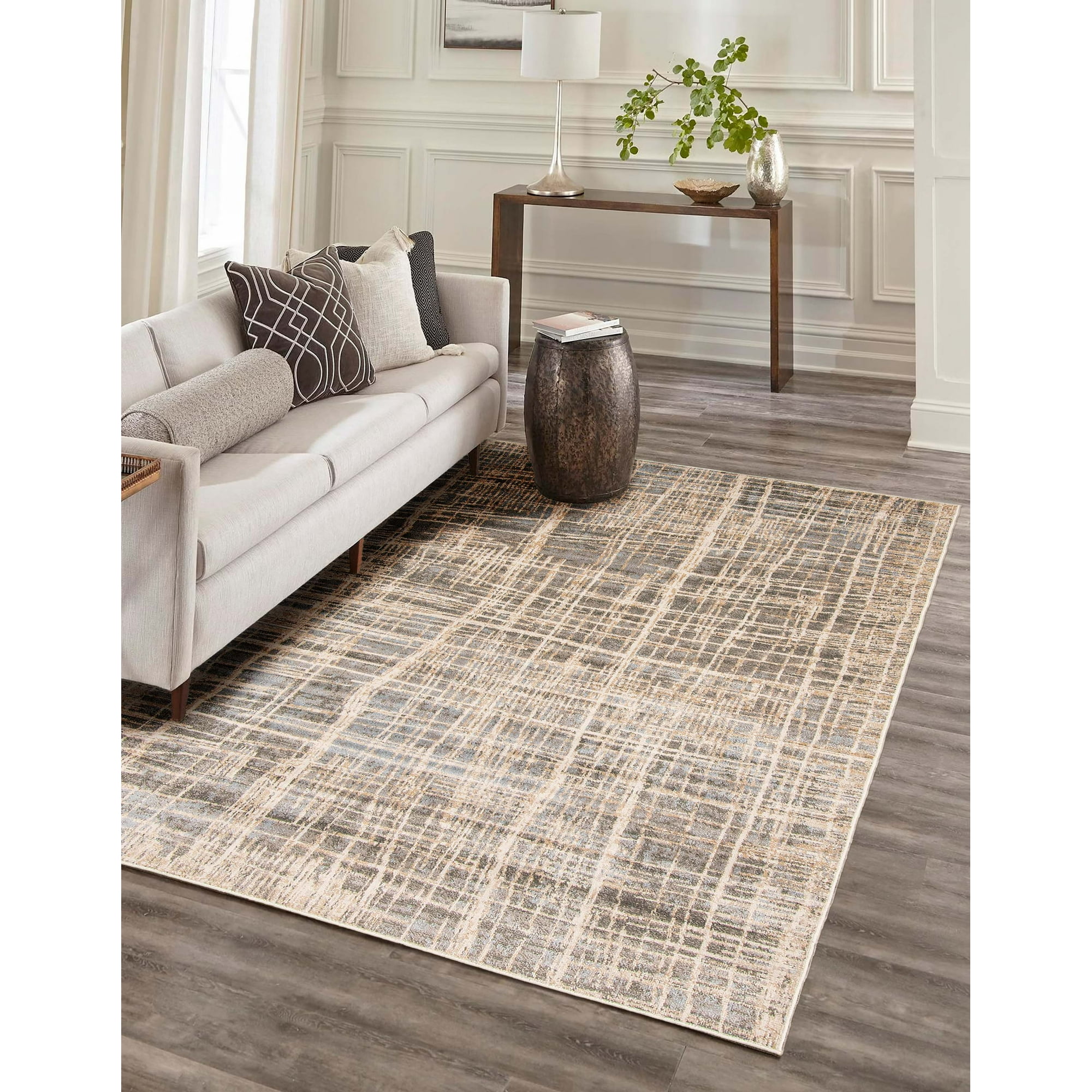 Click here for Ecarpet Lattice Contemporary/Modern Area Rug For L... prices