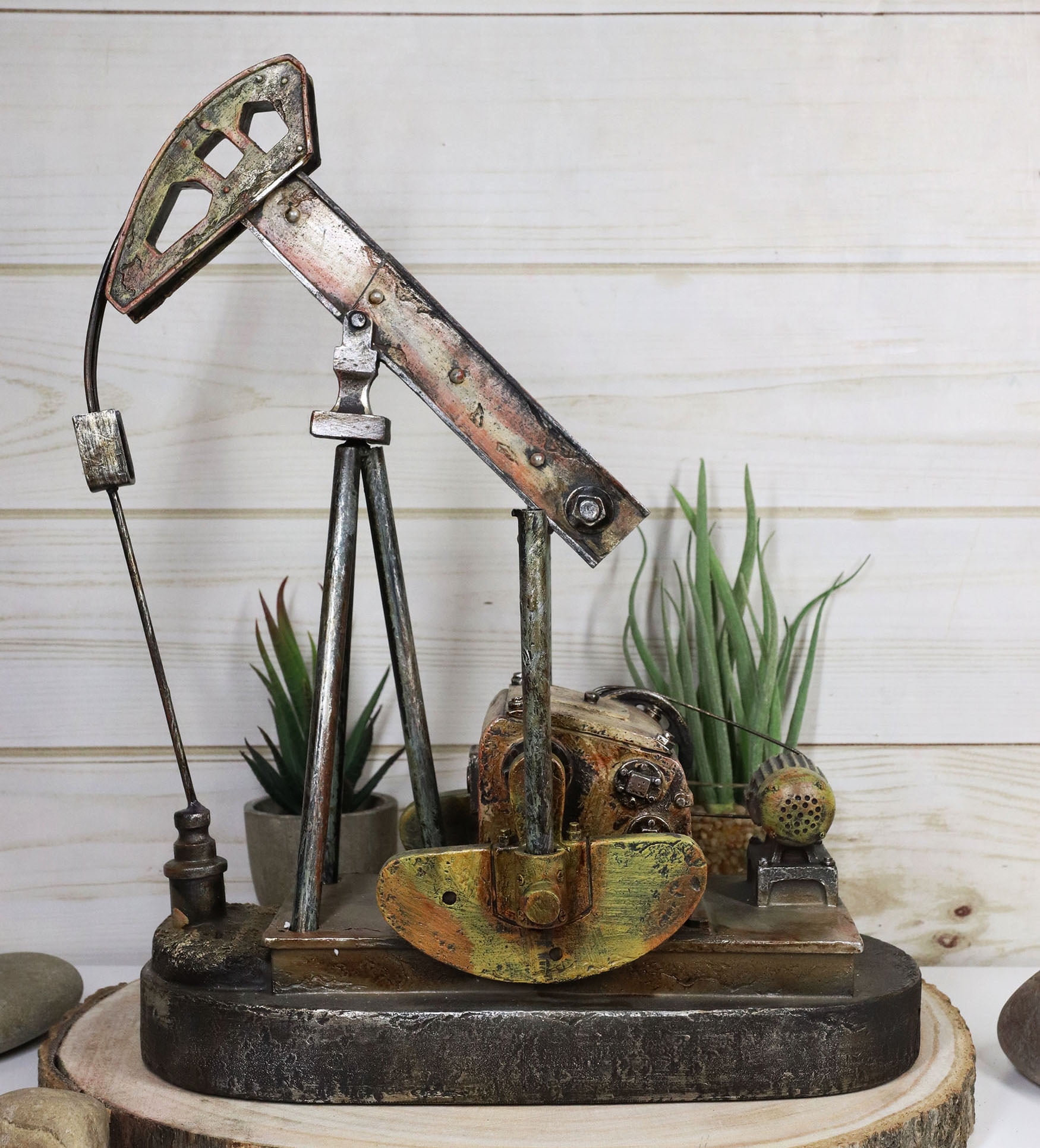 Oil Derrick Sculpture