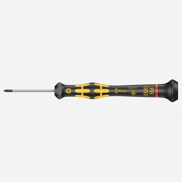 Wera 030170 ESD Safe Slotted/Phillips Precision Screwdriver Set + Rack ...