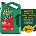 Quaker State High Mileage 10W-30 Motor Oil, 5 Quart - Walmart.com