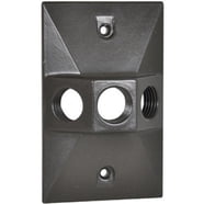 2C-2D Double Gang Flip Cover, Gray - Walmart.com