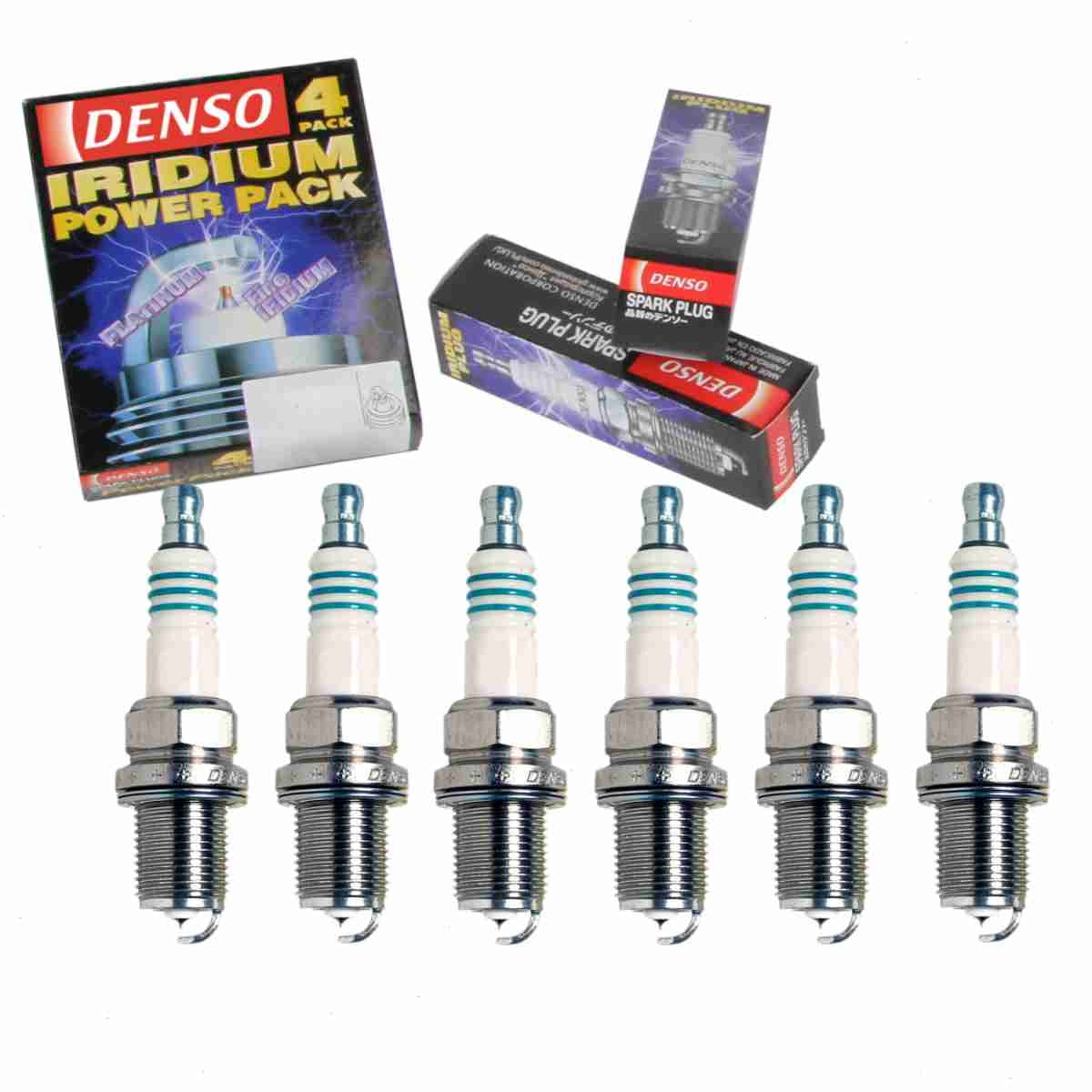 6 pc DENSO 5304 Iridium Power Spark Plugs for 0000-18-BP03 003 159 75 ...