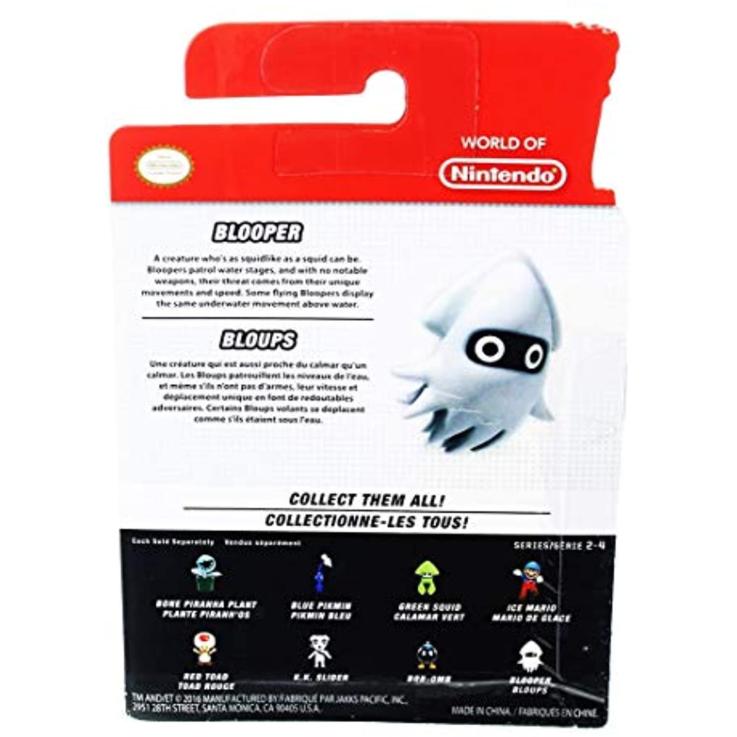 Buy Nintendo World Of Super Mario Blooper 2.5-Inch Mini Figure Online ...