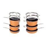 Gotham Steel Stack master 15 Pieces Set, Oven Safe, Dishwasher Safe ...