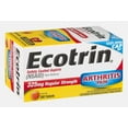 Nexcare Ecotrin Regular Strength Safety Coated Arthritis Aspirin, 325mg ...
