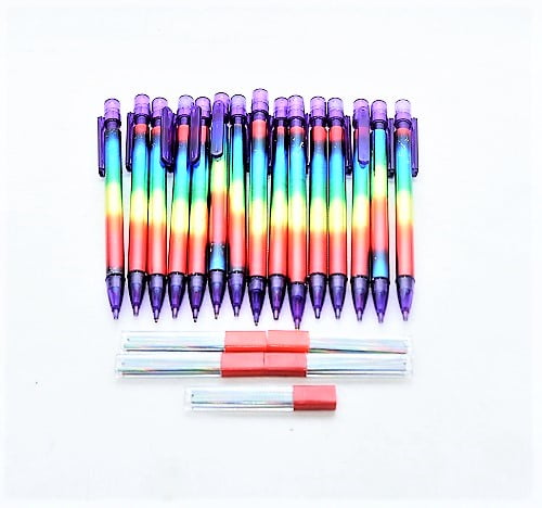 Purple Ombre Colorful Mechanical Pencil Set, 15 Pack - Walmart.com