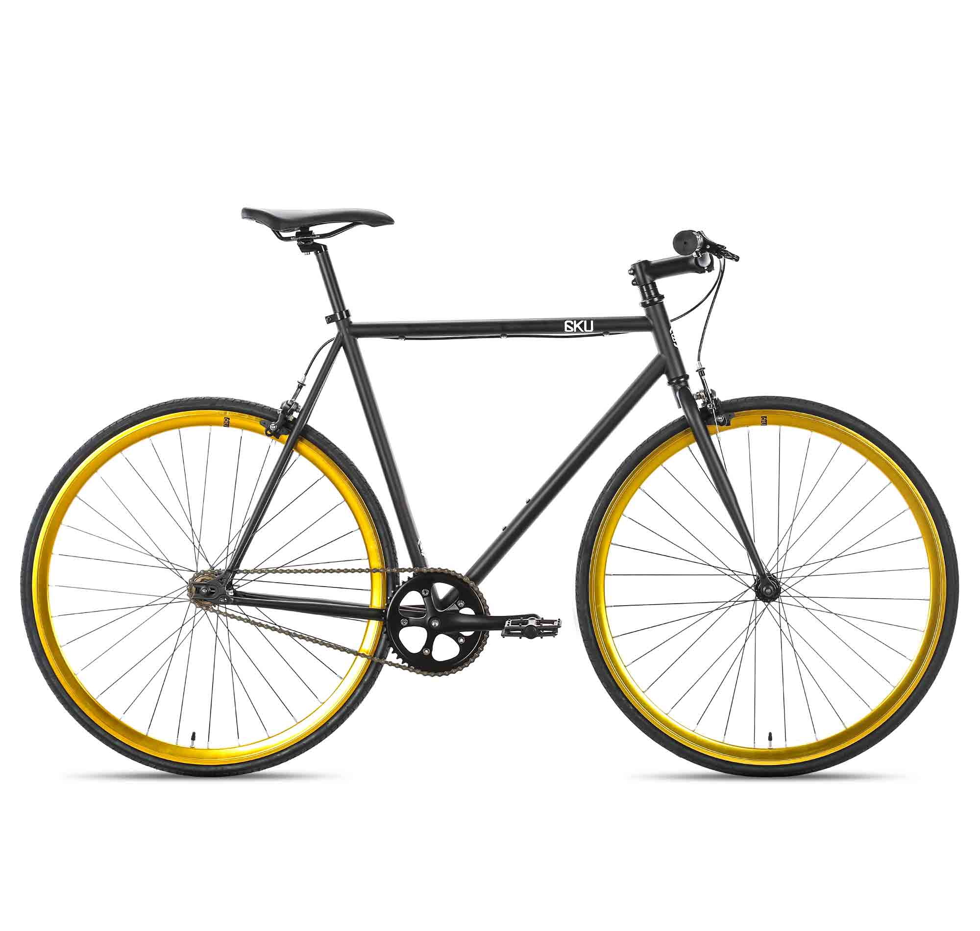 6KU Fixed Gear Single Speed Urban Fixie Road Bike - Walmart.com
