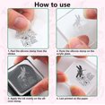 Custom PVC Plastic Clear Stamps 160x110x3mm for DIY Scrapbooking Photo ...