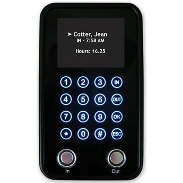 Royal TC100 Plus Time Clock Black - Walmart.com