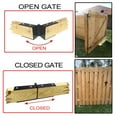 GForce Wood Gate Hinges - Build A Fence Gate The Easy Way - One Person ...