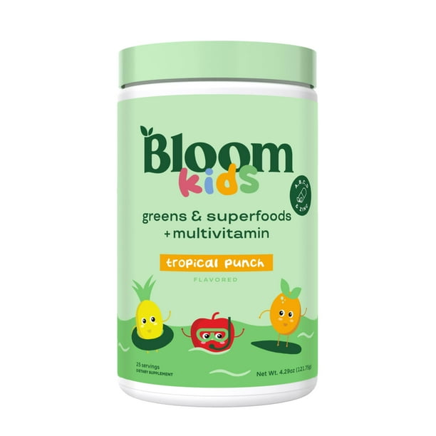 Suplemento Bloom Nutrition Superfood Greens Powder Kids | Walmart en línea