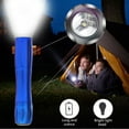 Pocket Range Strong Small Aluminum Mini 1 AA Battery Long Flashlight ...