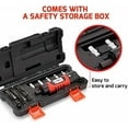 Torque Screwdriver Wrench Set (10-65 In.lb ±1) with 29 S2 Alloy Bits ...