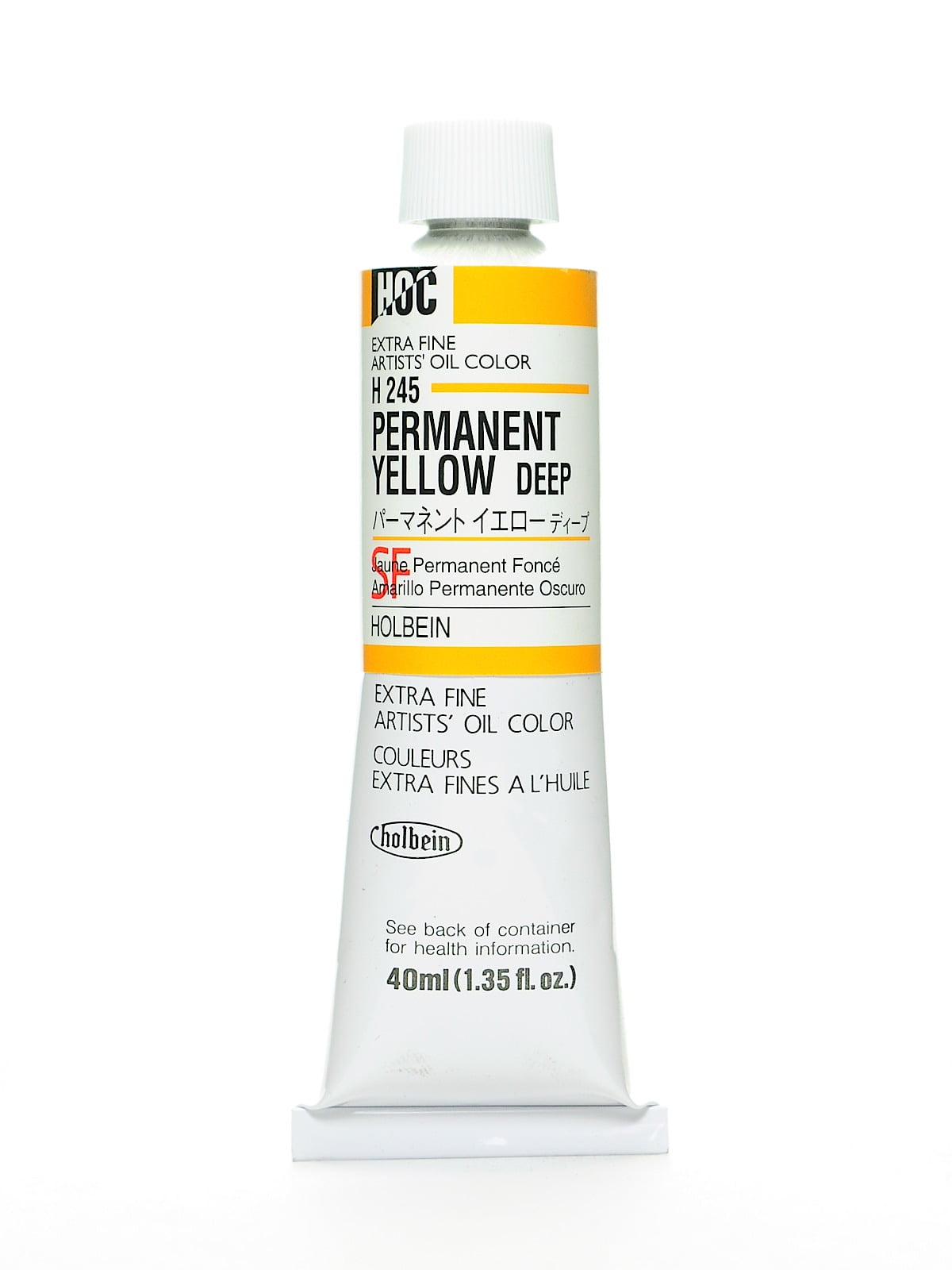 Artist Oil Colors permanent yellow deep, 40 ml (pack of 2) - Walmart.com