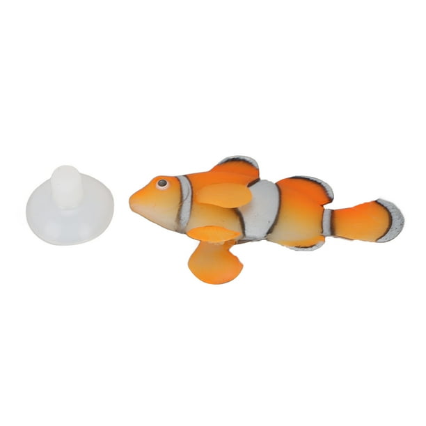 Silicone Fake Moving Clown Fish,Silicone Artificial Floating Clownfish ...