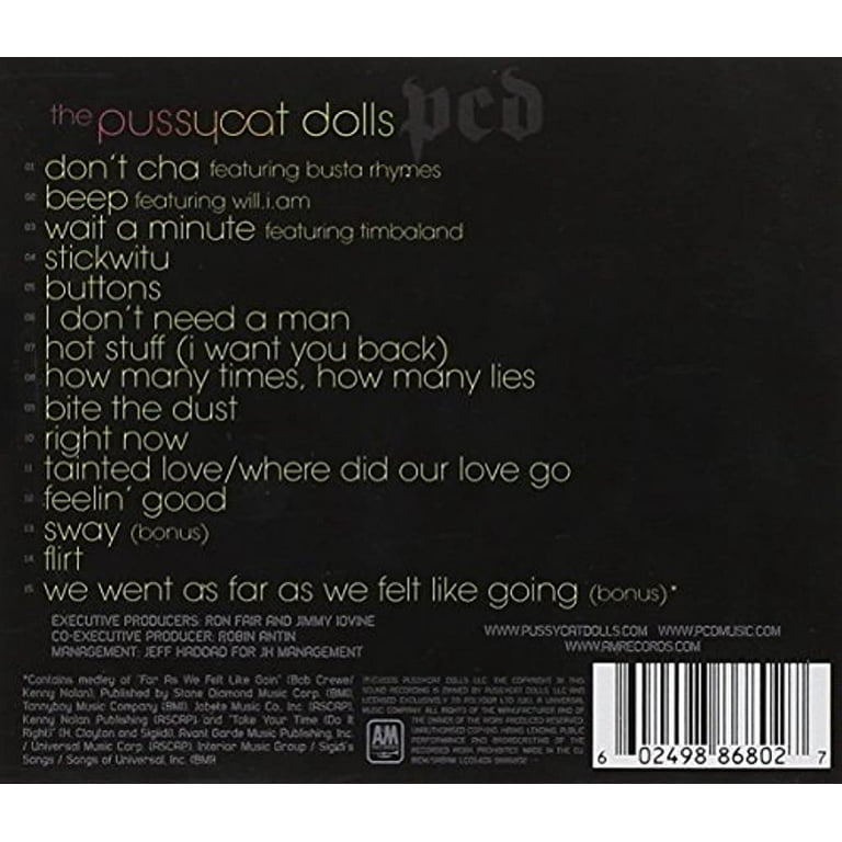 Pussycat Dolls Wait A Minute Album