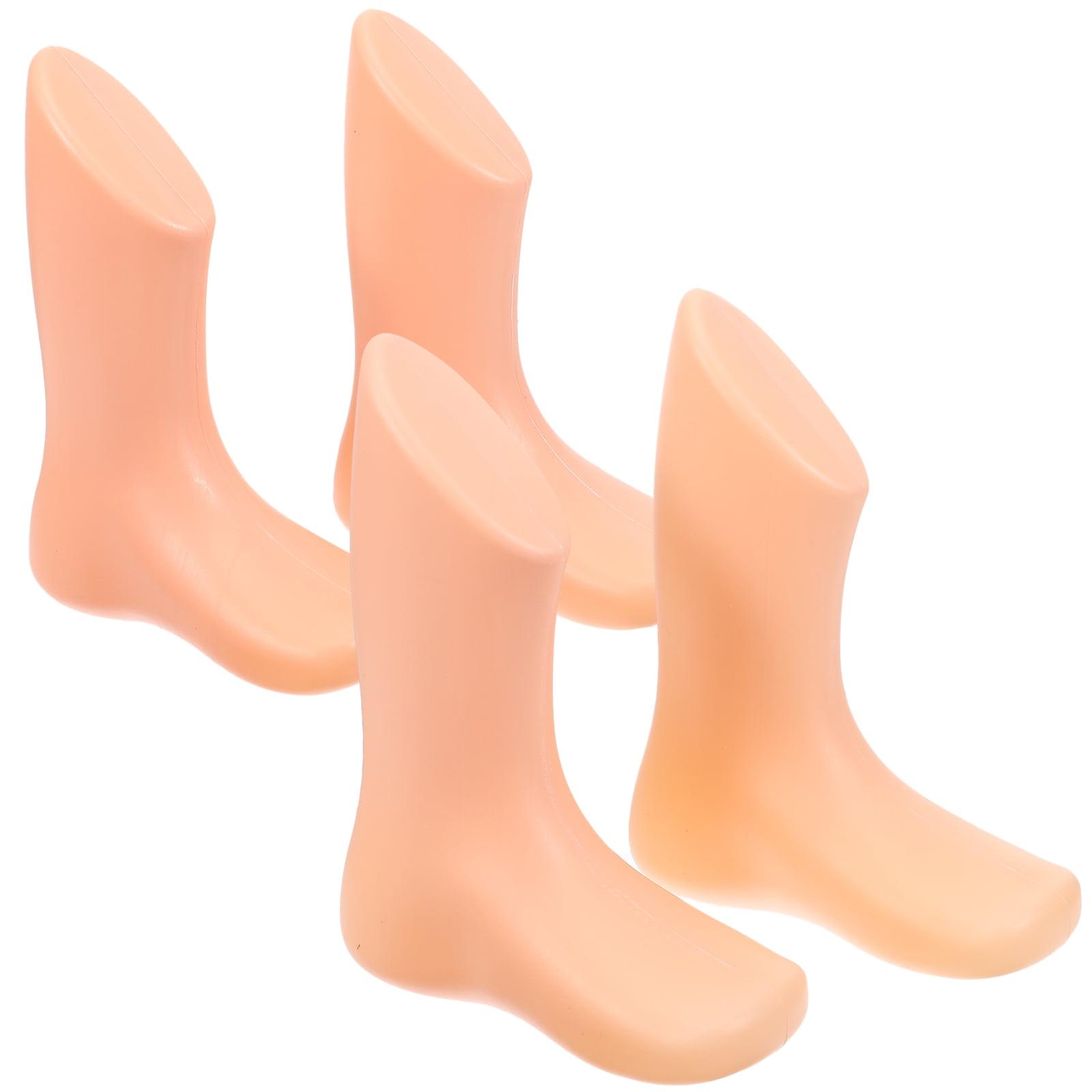 4Pcs Displaying Mannequin Feet Toddler Foot Mannequin Reusable Foot ...