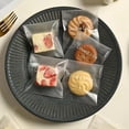 100 Pcs Frosted Semi-Transparent OPP Bags with Cute English Printing ...