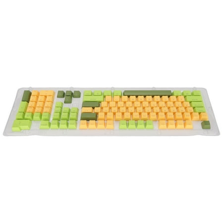 Translucent Color Keycaps Keyboard Keycaps 107 Key Three Color ...