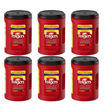 Folgers Classic Roast Ground Coffee, 1.21 kg (6/Case) - Walmart.ca