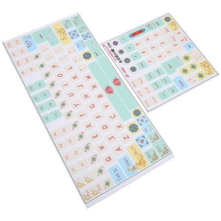 Cartoon Keyboard Stickers, Mechanical Keyboard Sticker Clear Pattern ...