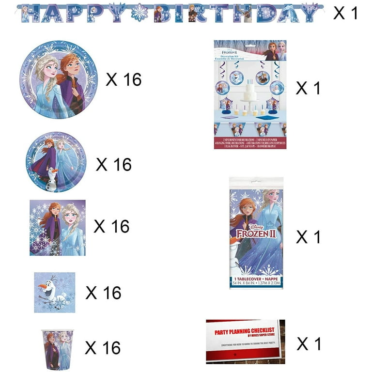 Frozen Party Supplies Walmart