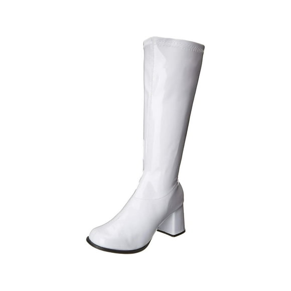 White Gogo Boots