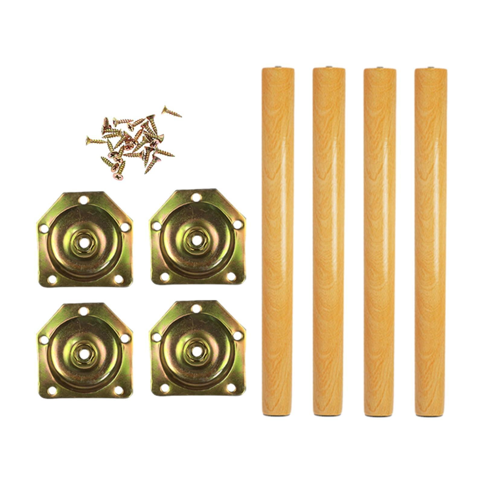 Click here for Jifeng 4pcs Wood Furniture Legs Chair Legs Easy To... prices
