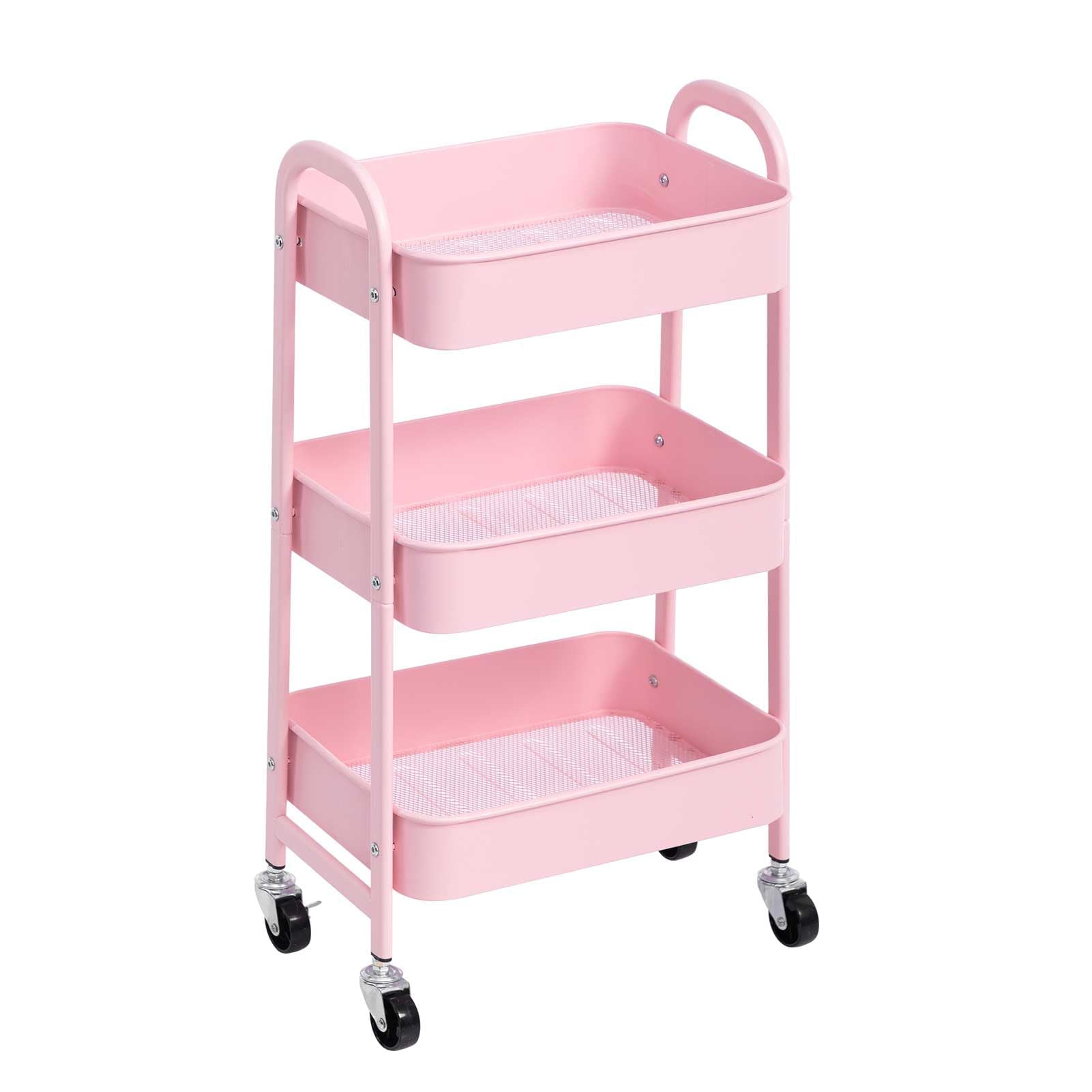 Click here for Jczshr Stylish Movable Rolling Organizer Cart In C... prices