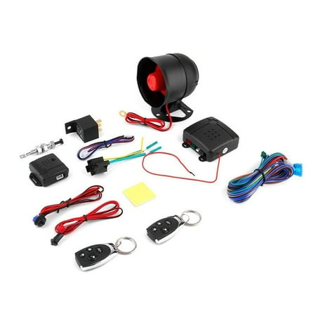 Universal Car Vehicle Burglar Alarm Anti-theft Device Security System ...