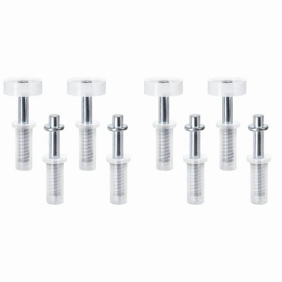 100 Pack Titus System 6 Double-Ended Dowel for Back to Back 3/4" (19mm ...