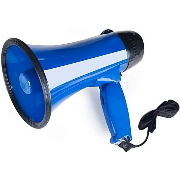 MyMealivos Portable Megaphone Bullhorn 20 Watt Power Megaphone Speaker ...