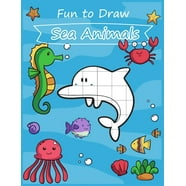 How to Draw Sea Creatures: Step-by-Step Instructions for Ocean Animals ...
