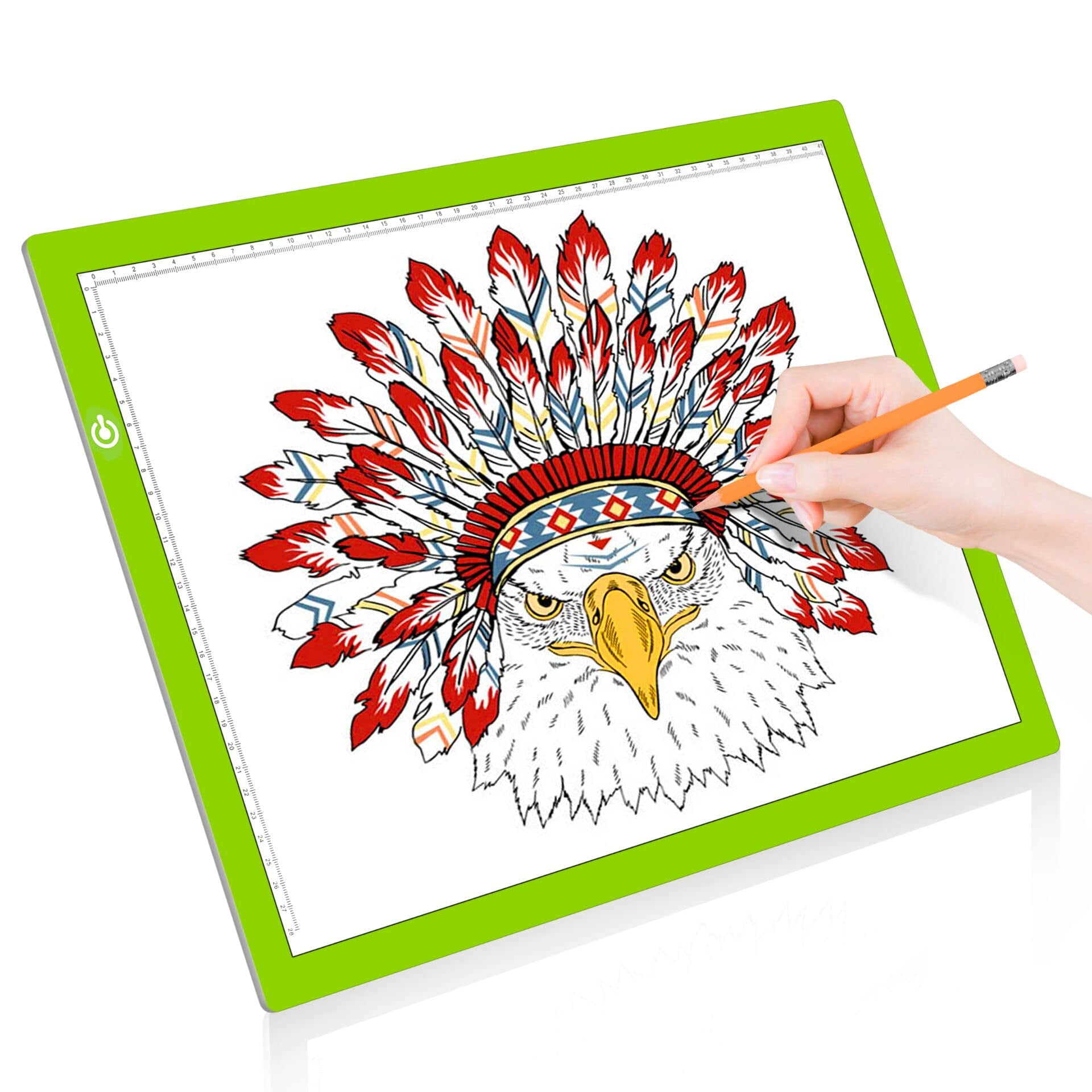 A3 LED Copy Board Light Tracing Box, Ultra-Thin Adjustable USB Power ...