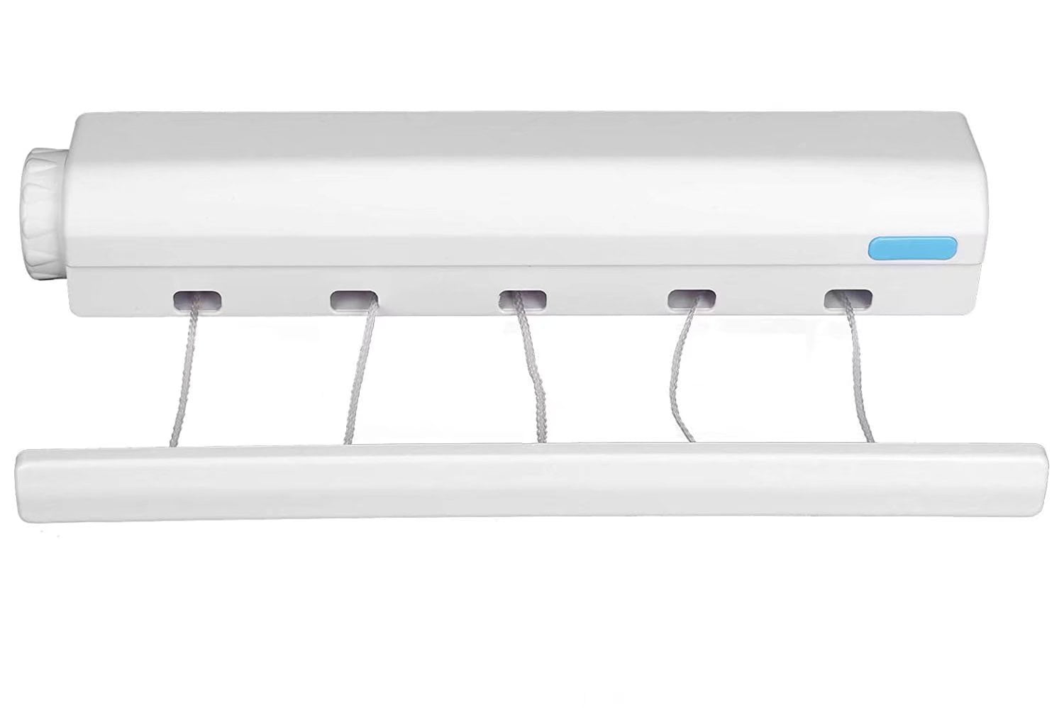 Indoor and Outdoor Wall Mounted Clothesline, Spring Loaded Automatic ...