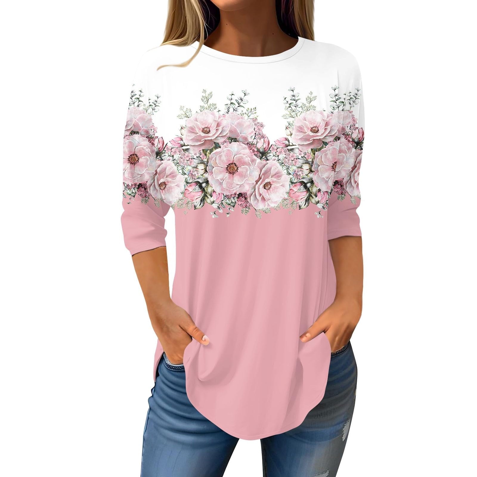 Click here for Birdeem Blouse For Women Casual Womens Fashion 3/4... prices