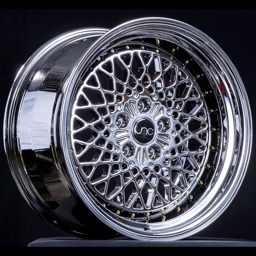 For 18x9.75 inch (1 Single Wheel Only) JNC Wheels - 18" JNC045 Platinum ...