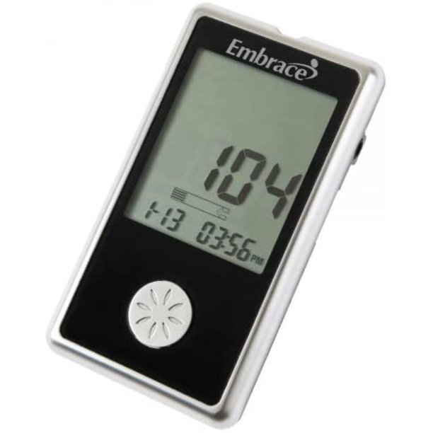 Embrace Talking Blood Glucose Meter Kit, 6 Second Results, No Coding ...