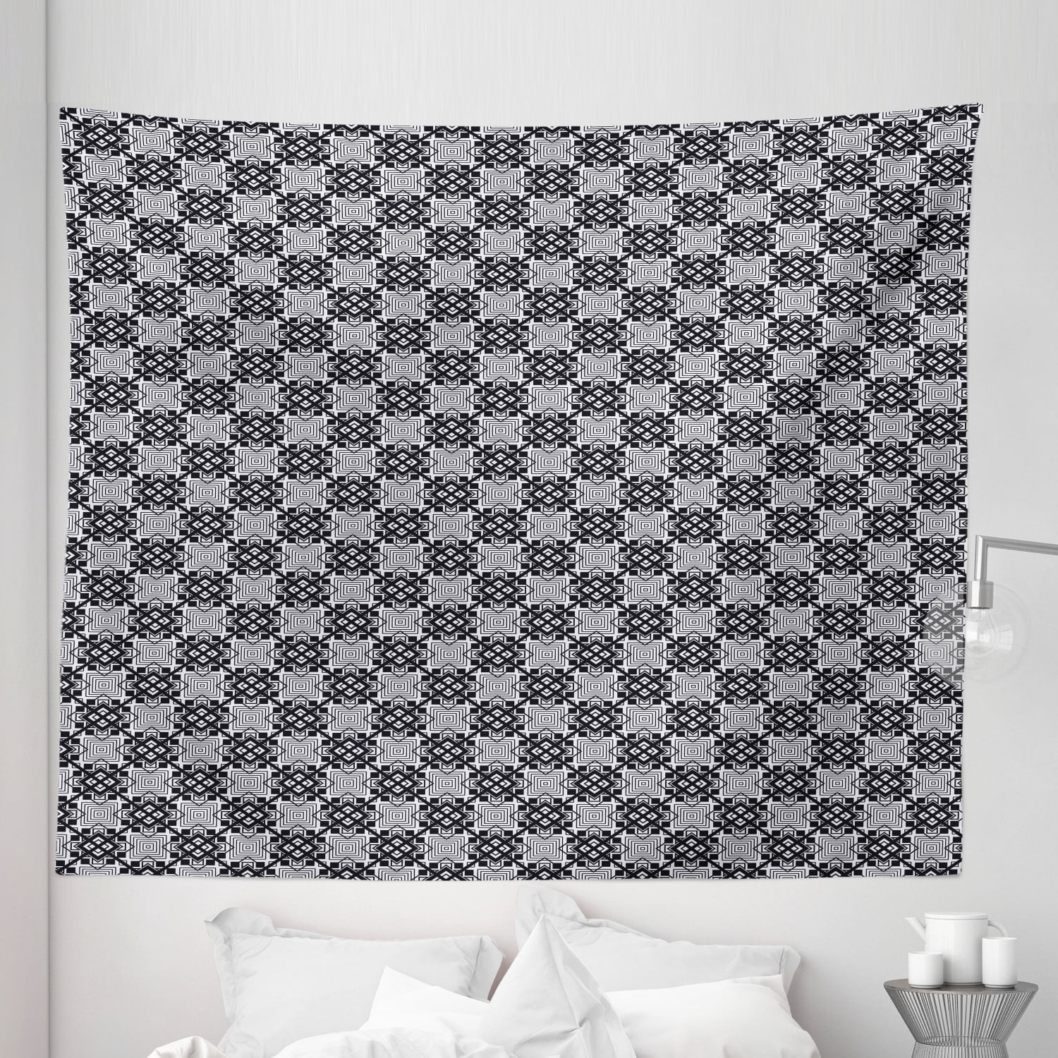 Geometric Tapestry, Sketched Nested Design of Overlapping Diamond ...
