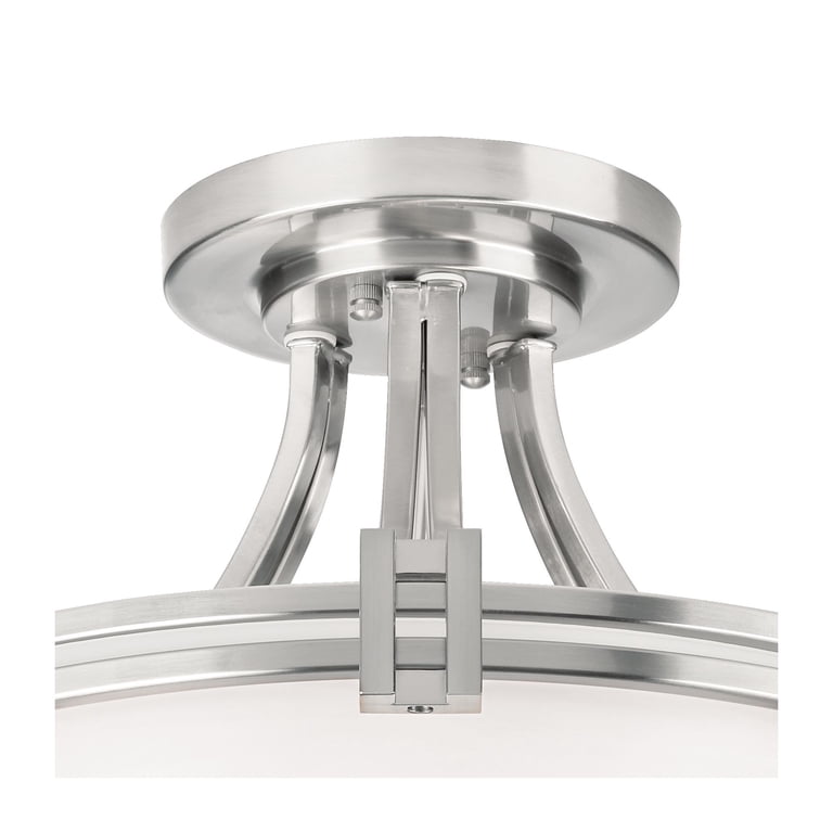 Possini Euro Design Modern Art Deco Ceiling Light Semi Possini Euro